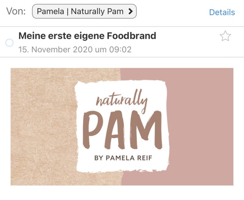 Naturally Pam - alle Infos zur neuen Food Brand von Pamela Reif