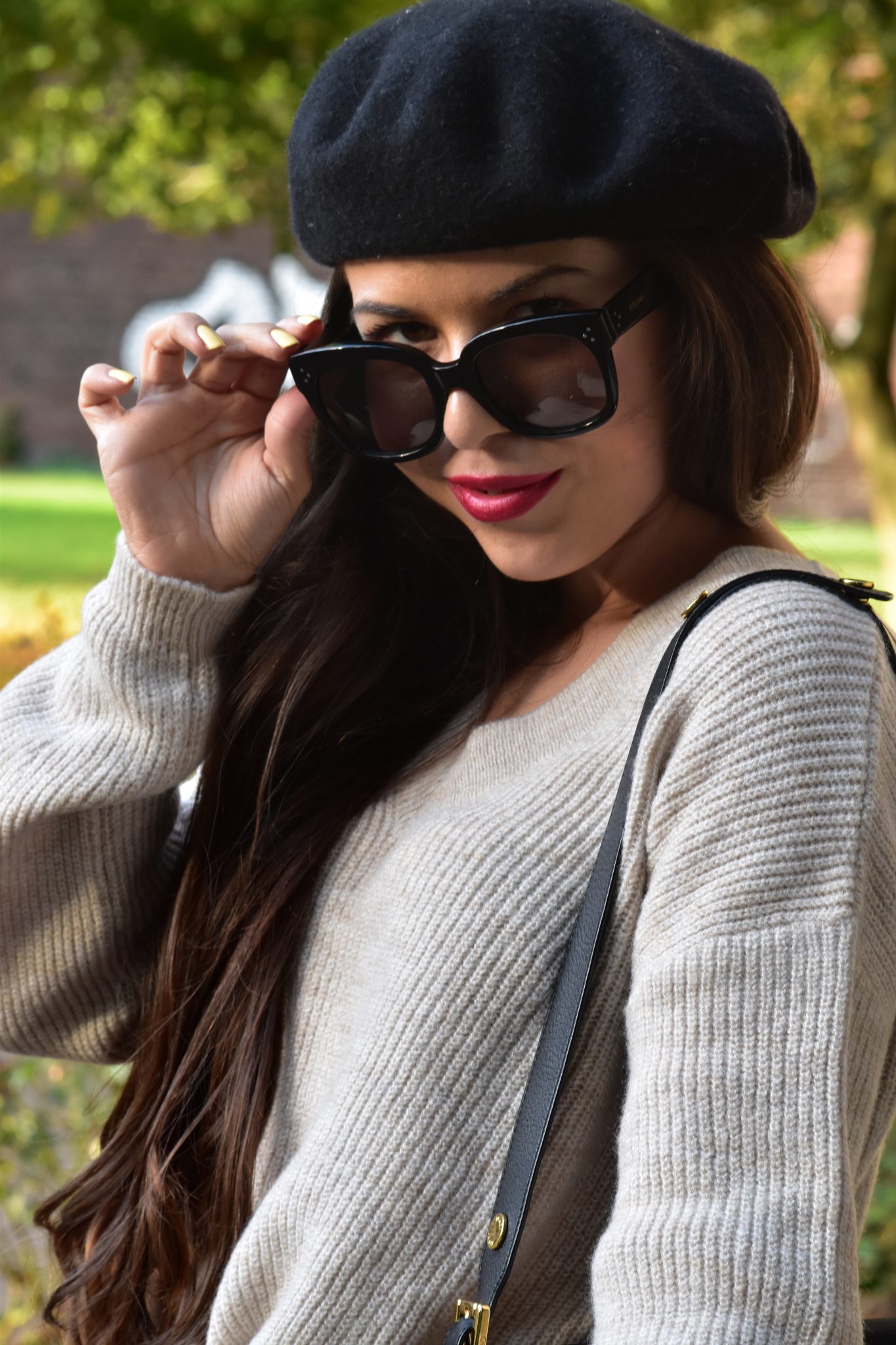 Parisian Look - französischer Herbstlook mit Tube-Skirt